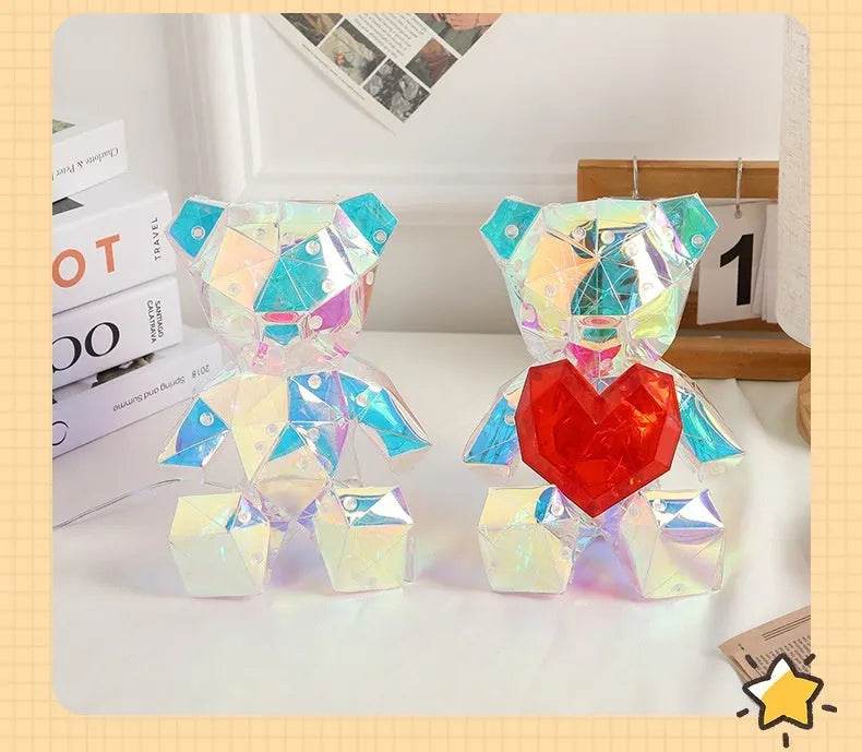 Norvo | Laser Grensekryss Fargerik Bjørn Bursdag Julegave Diy Dekorasj ...