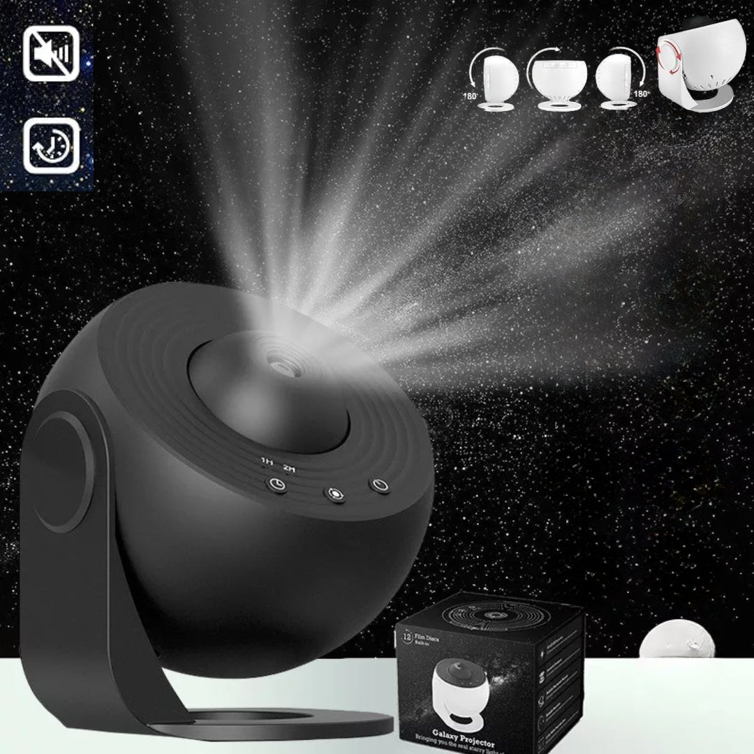 Norvo | Galaxy Projektor med 360° Rotasjon - Fantastisk Rom-Bred Natth ...