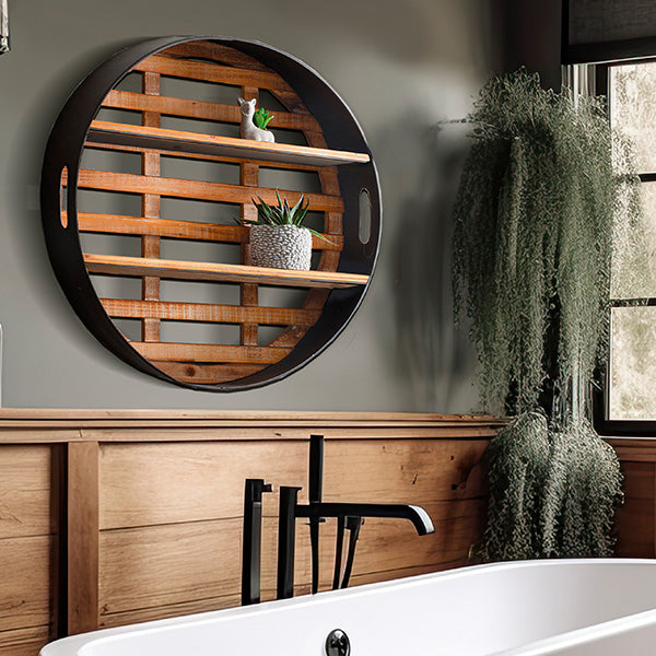 Norvo | Serveringsfat Rund Vegghylle – Norvo.no